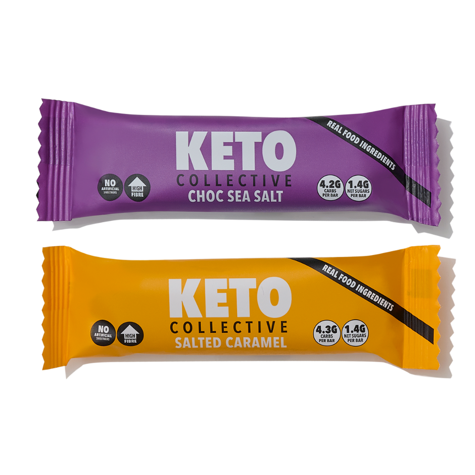 Keto Bars Mixed Box 15x40g I THE KETO COLLECTIVE
