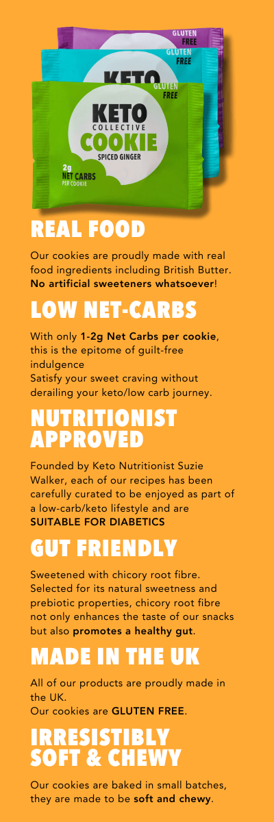 Keto Cookies Mixed Box (12 x 30g) | Keto Collective – The Keto Collective